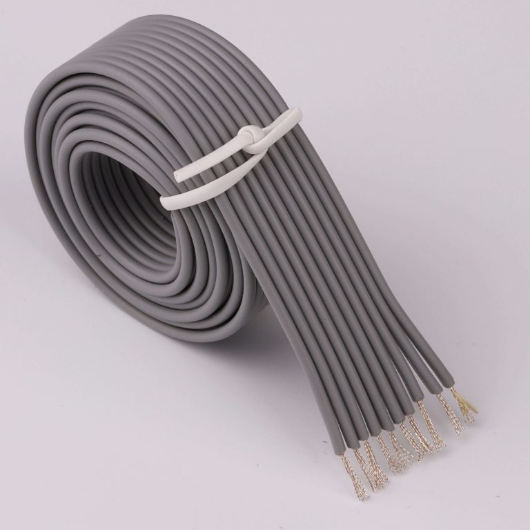 10-lead unshielded raw ECG cable |Holter ECG leadwire