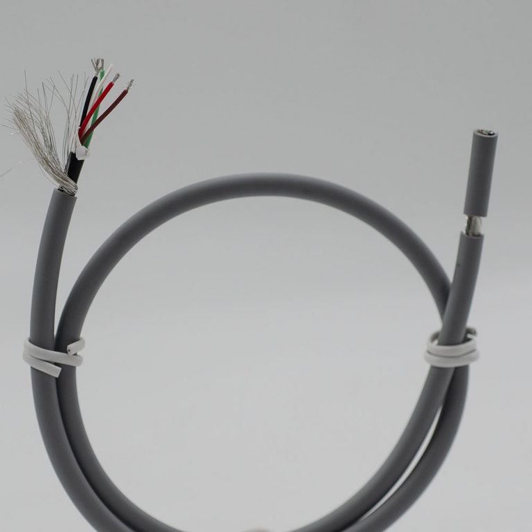 Shielded 5 Leads ECG Cable OD 5.3mm | Medical TPU Jacket