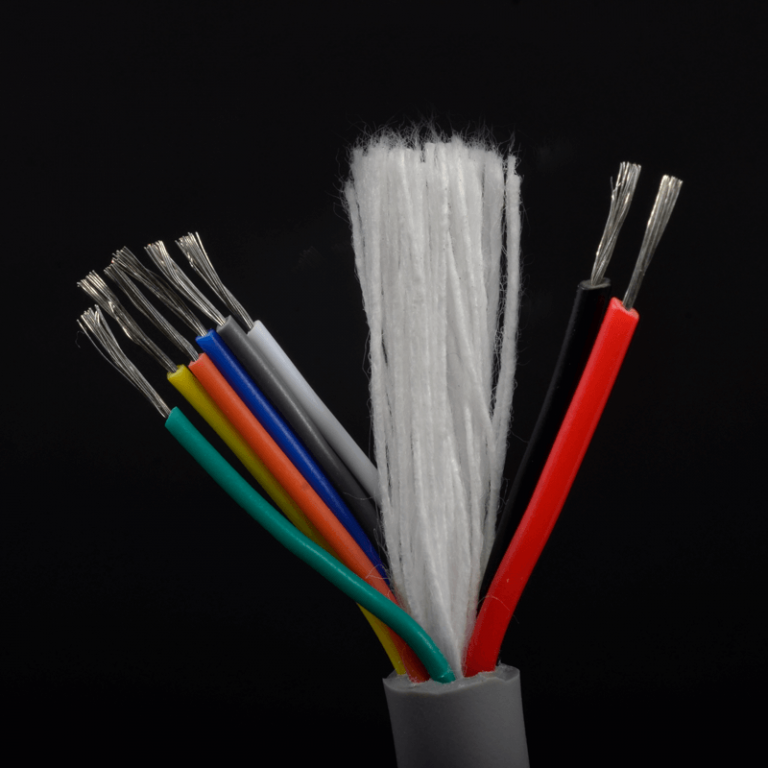 27 AWG 8 conductor wire TPE Jacket OD 6.0