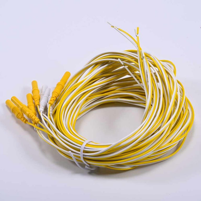 EEG Atlas One-Two-Four Flat And Twisted Raw EEG Electrodes