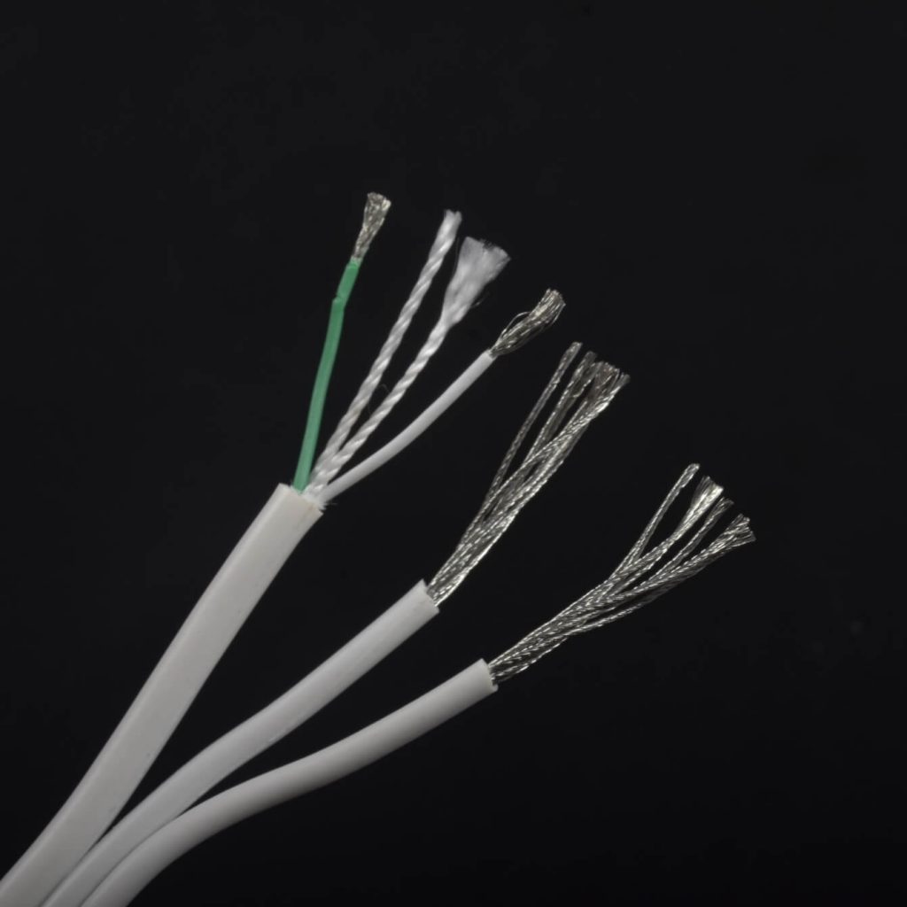 Custom 4-Core Medical Flat Cable | 20AWG High + 26AWG Signal