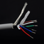 25 Awg 6 Conductor Shielded Cable For ECG Cable Assembly