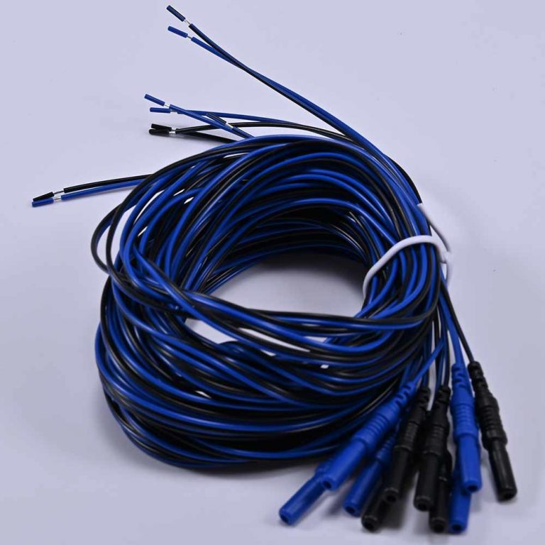 EEG Atlas One-Two-Four Flat And Twisted Raw EEG Electrodes