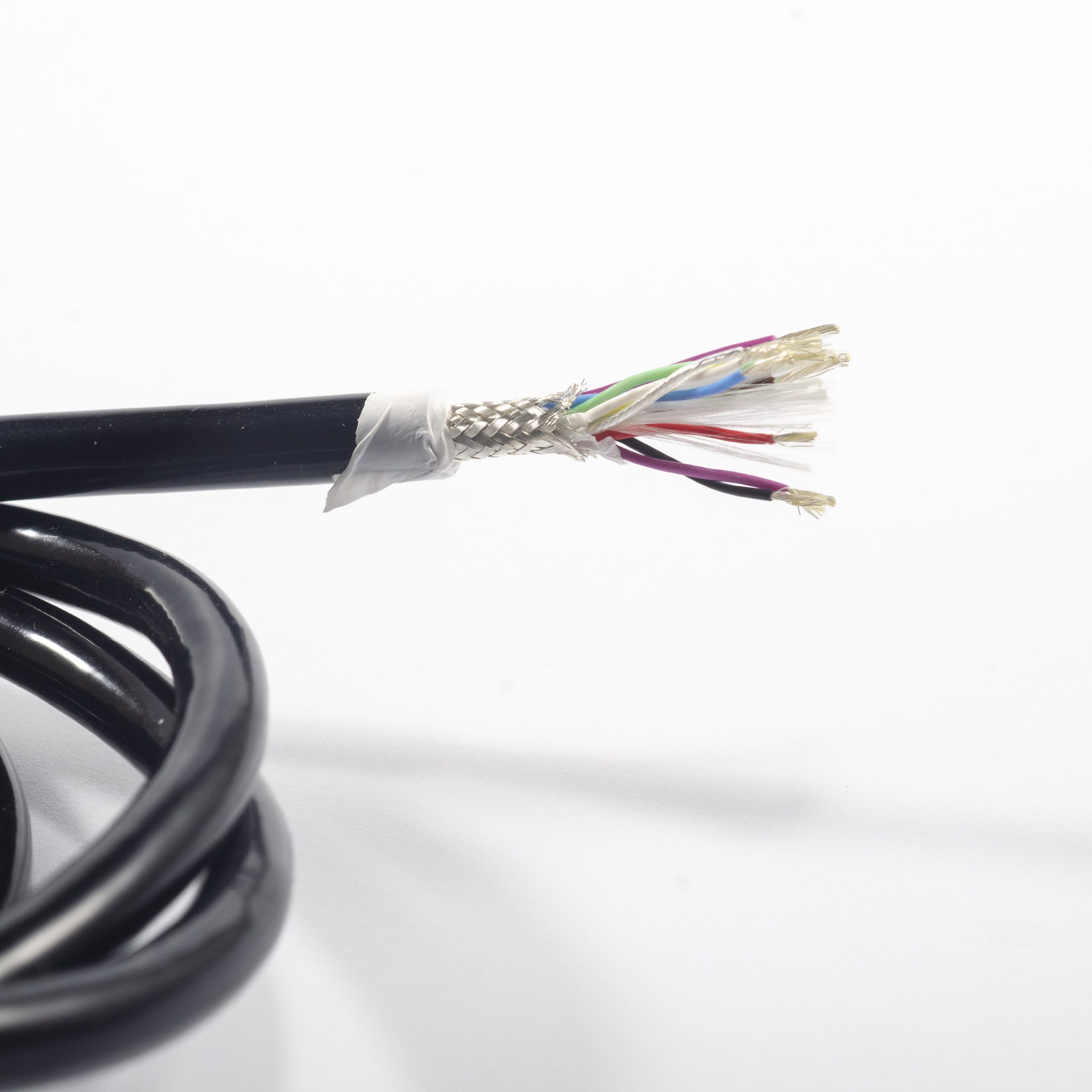 11 Conductor Cable Silicone With 3 Wire 24AWG & 8 Wire 28AWG