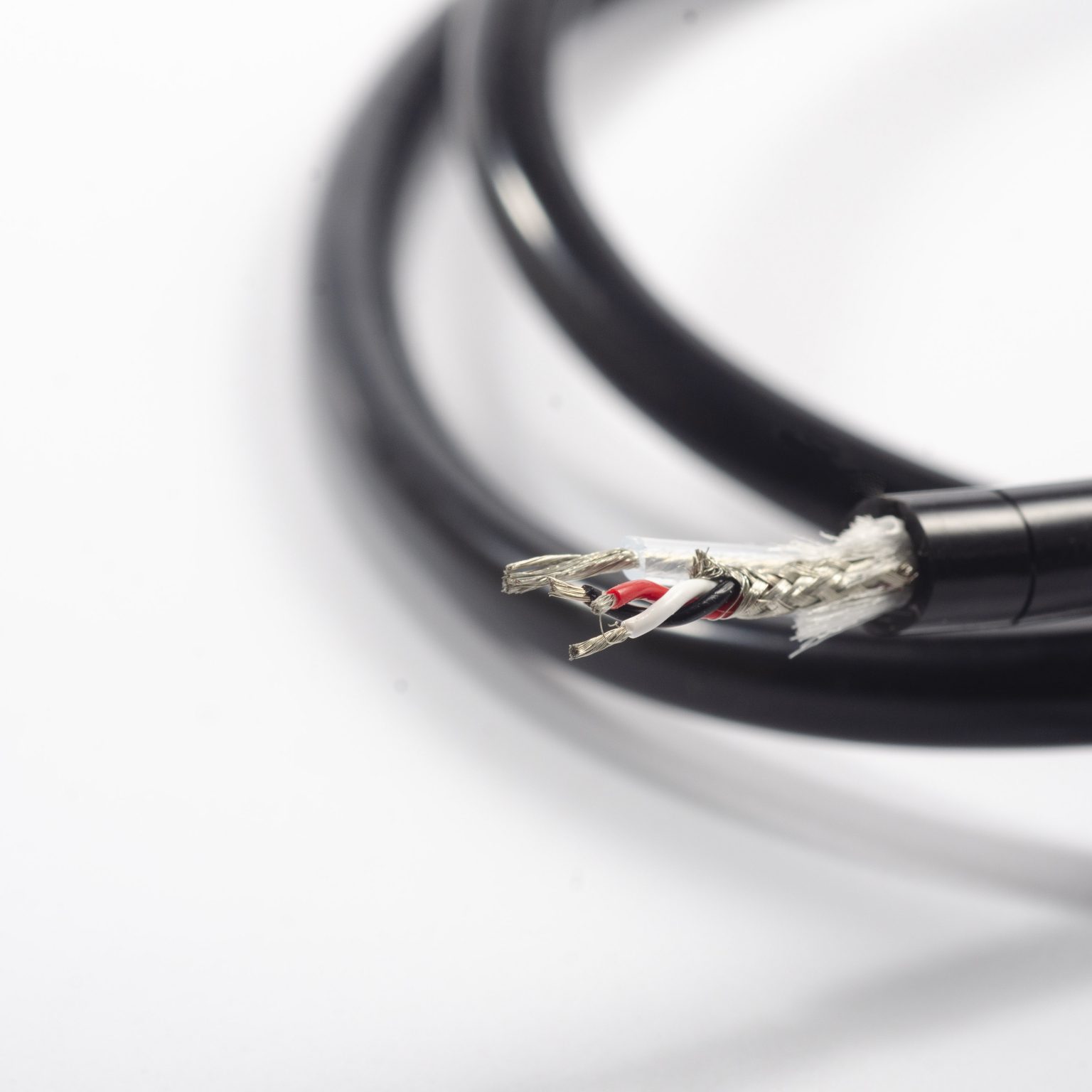 4 Core Silicone Cable With 3x 26awg Silicone Wire Shielded