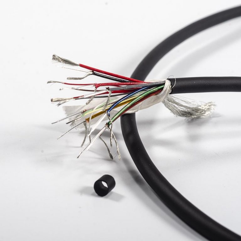 RF Coaxial Cable With 8 Coaxial 32AWG And 18x 28AWG Wire